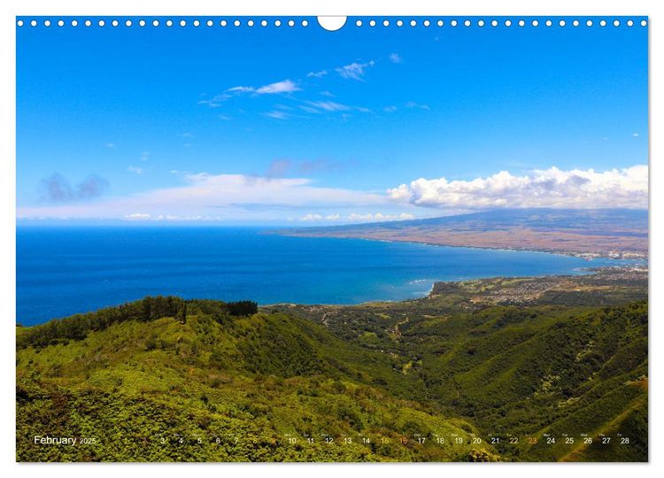 "Hawaii, Maui and Big Island (Wall Calendar 2025 DIN A3 landscape ...