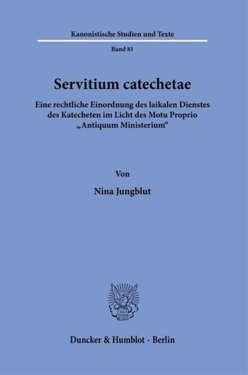"Servitium catechetae." online kaufen