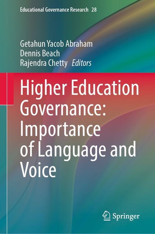 "Higher Education Governance: Importance of Language and Voice" auf ...