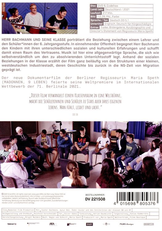 Herr Bachmann und seine Klasse als DVD kaufen