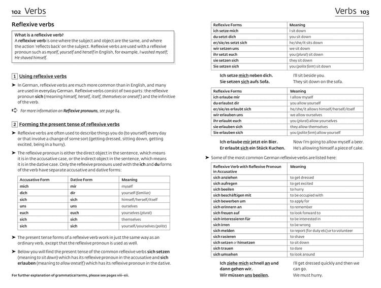 Easy Learning Complete German - Grammar, Verbs and Vocabulary (3 Books ...