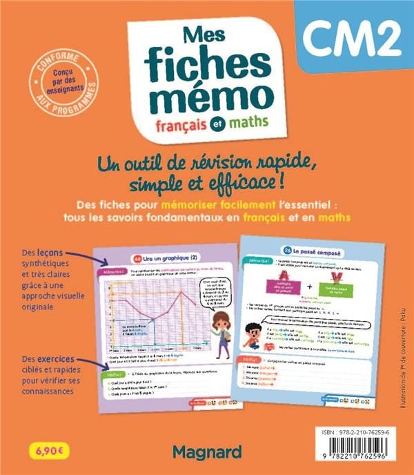 "Mes fiches memo cm2" auf Französisch kaufen
