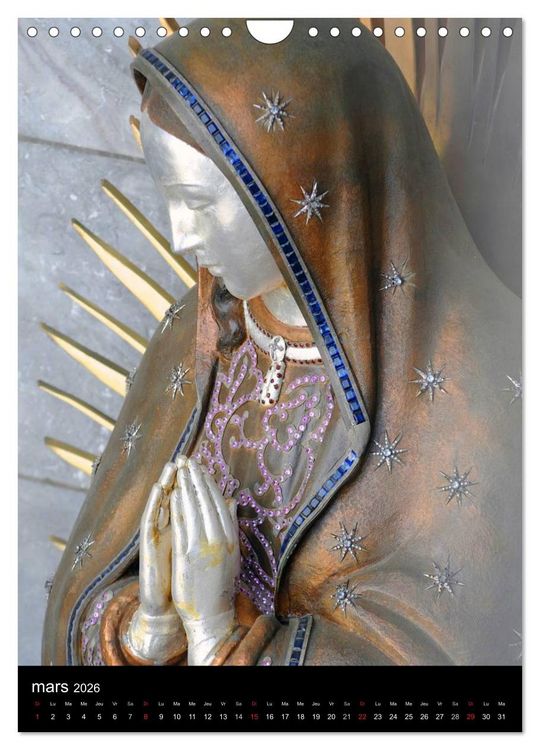 "Lourdes en lumière (Calendrier mural 2026 DIN A4 horizontal), CALVENDO ...