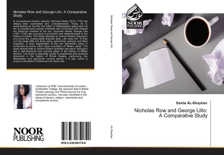 "Nicholas Row and George Lillo: A Comparative Study" auf Englisch kaufen