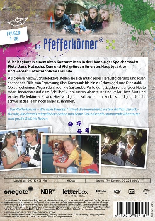 Die Pfefferkörner - Wie alles begann (Die erste Ermittlergeneration) [6 ...