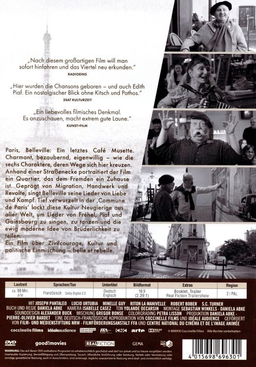 Belleville - Belle Et Rebelle (OmU) als DVD kaufen