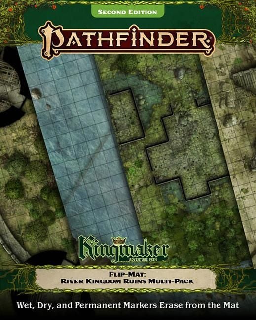 Pathfinder Flip-Mat: Kingmaker Adventure Path River Kingdoms Ruins ...