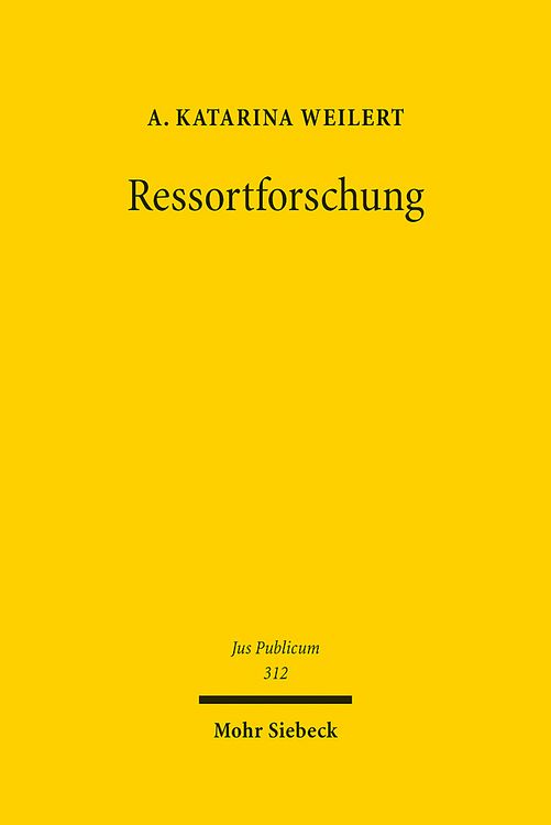 "Ressortforschung" online kaufen