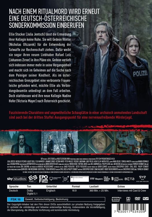 Der Pass – Staffel 3 [3 DVDs] von Christopher Schier - DVD | Thalia