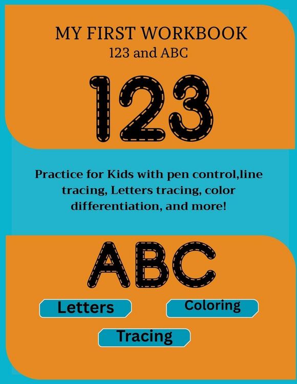 "My First ABC and 123 Tracing Workbook" auf Englisch kaufen