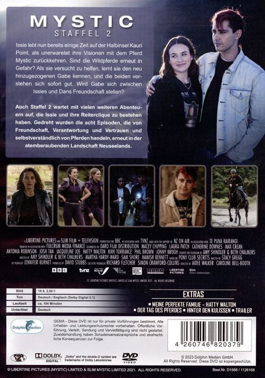 Mystic - Das Geheimnis von Kauri Point - Staffel 2 - Episoden 1-8 [2 ...