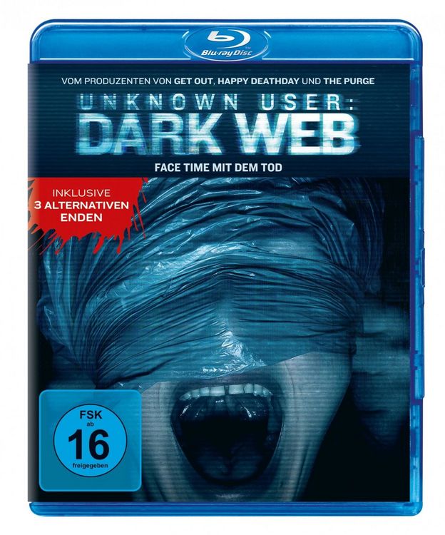 Unknown User: Dark Web als Blu-ray kaufen