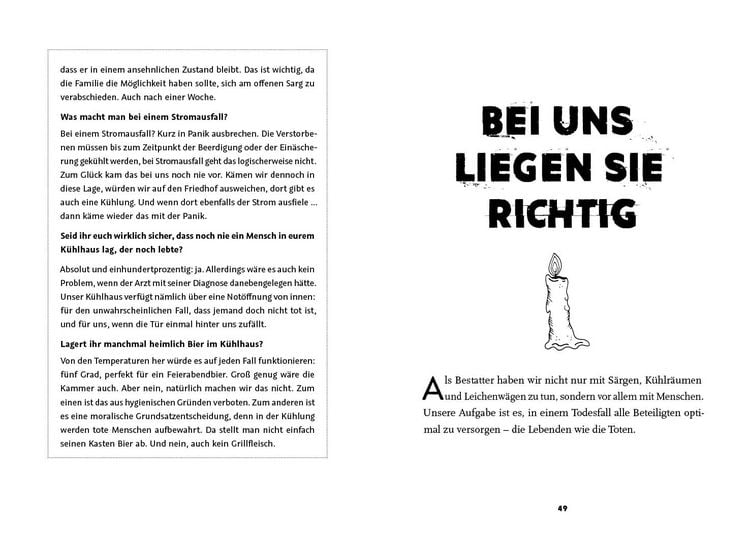 "Wenn der Tod kommt, ist Sense" online kaufen