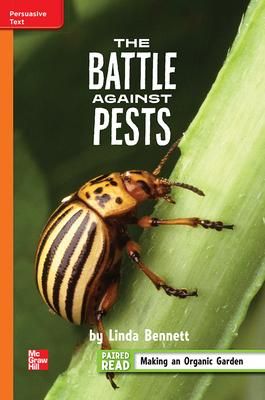 Reading Wonders Leveled Reader the Battle Against Pests: Approaching ...