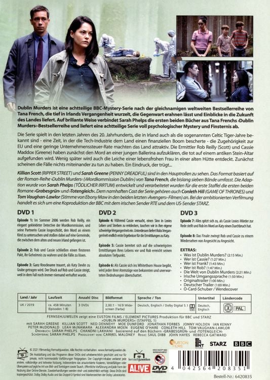 Dublin Murders - nach den Bestsellern ›Grabesgrün‹ & ›Totengleich‹ von Tana French ...