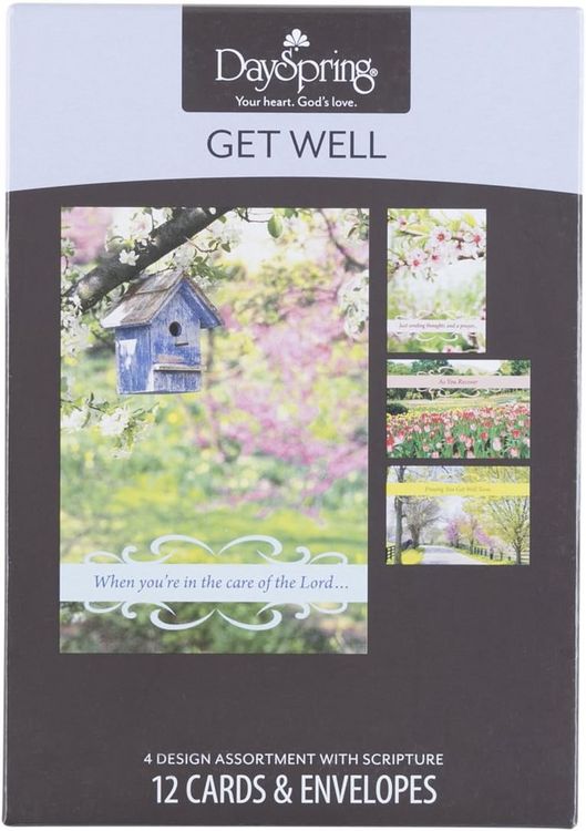 Get Well Spring Time Cards 12 Pack kaufen