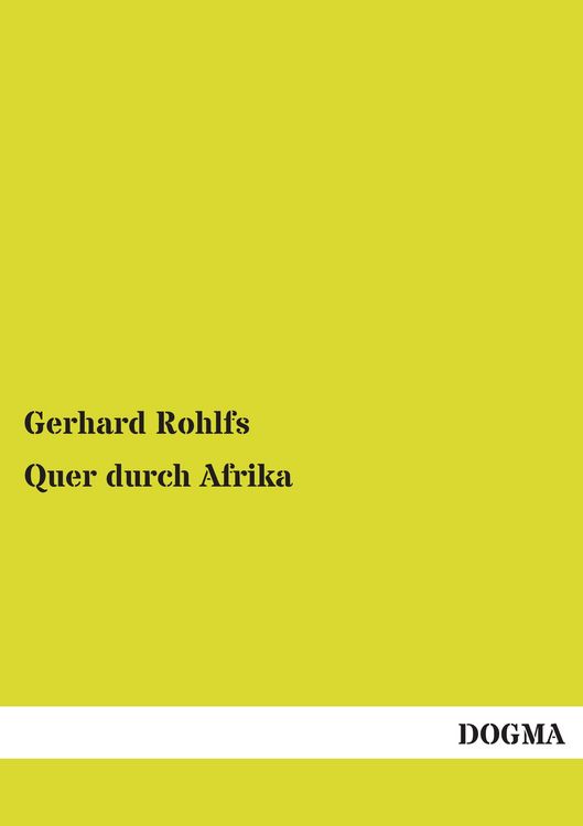 "Quer durch Afrika" online kaufen