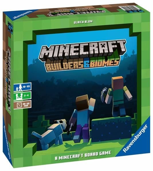 Minecraft: Builders & Biomes - Gesellschaftsspiel & Brettspiel ab 10 ...