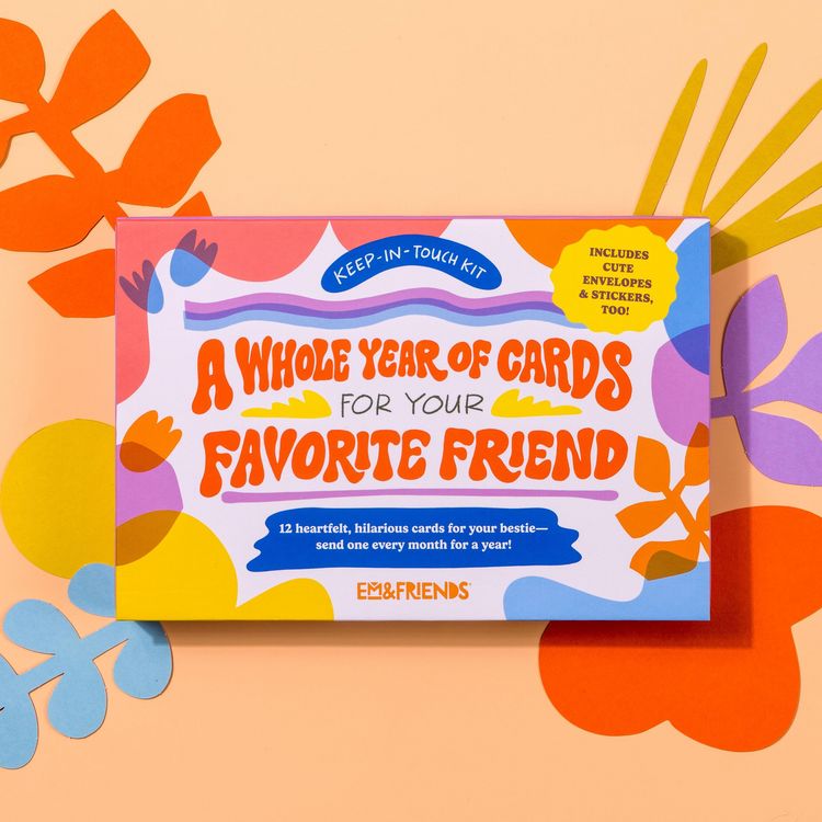 "A Whole Year of Cards for Your Favorite Friend 12 Assorted Greeting ...