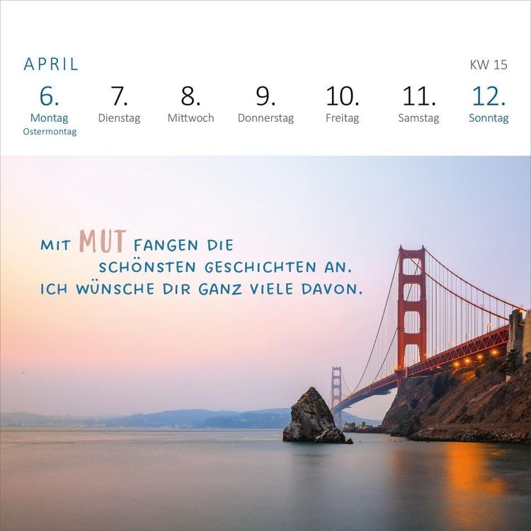 "Mini-Wochenkalender Ich wünsch dir was 2026" kaufen