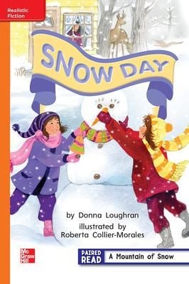 Reading Wonders Leveled Reader Snow Day: Approaching Unit 6 Week 3 Grade 1 - Englisch Schulbuch ...