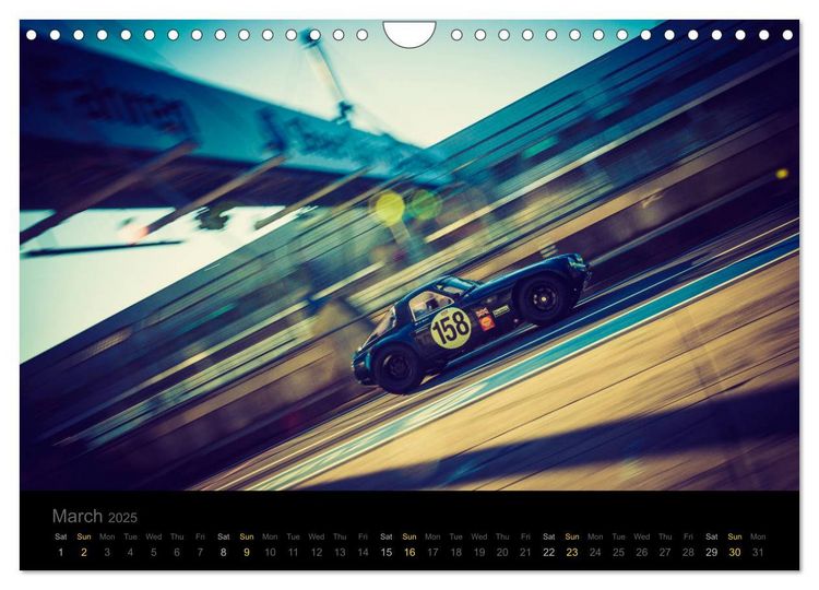 "Classic TVR Racing (Wall Calendar 2025 DIN A4 landscape), CALVENDO 12 ...