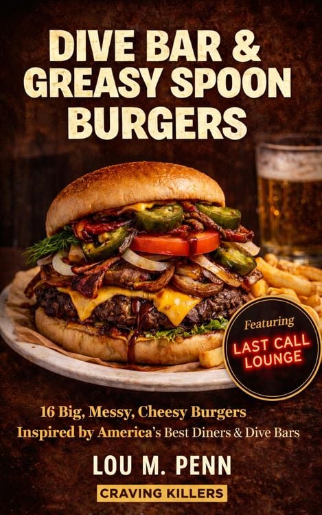 "Dive Bar & Greasy Spoon Burgers: 16 Big, Messy, Cheesy Burgers ...