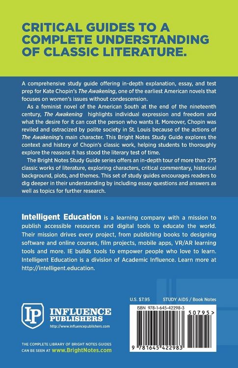 Study Guide to The Awakening by Kate Chopin online bestellen