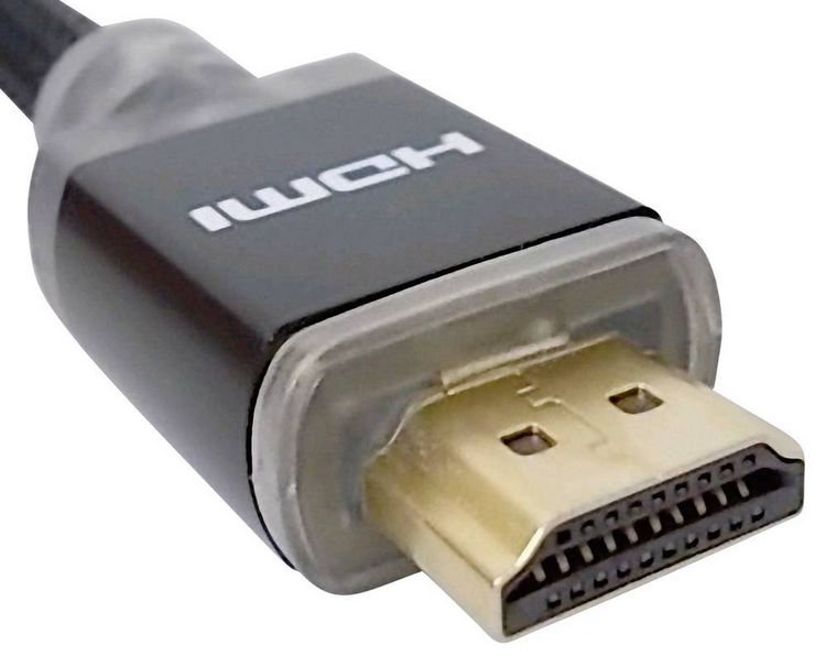 SpeaKa Professional HDMI Anschlusskabel HDMI-A Stecker 5.00m Schwarz SP ...