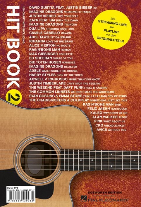 "Hitbook 2 - 100 Charthits für Gitarre" online kaufen