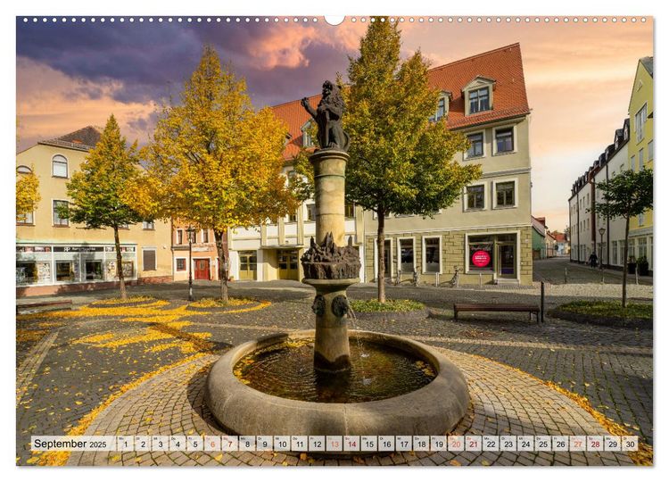 "Delitzsch Impressionen (Wandkalender 2025 DIN A2 quer), CALVENDO ...