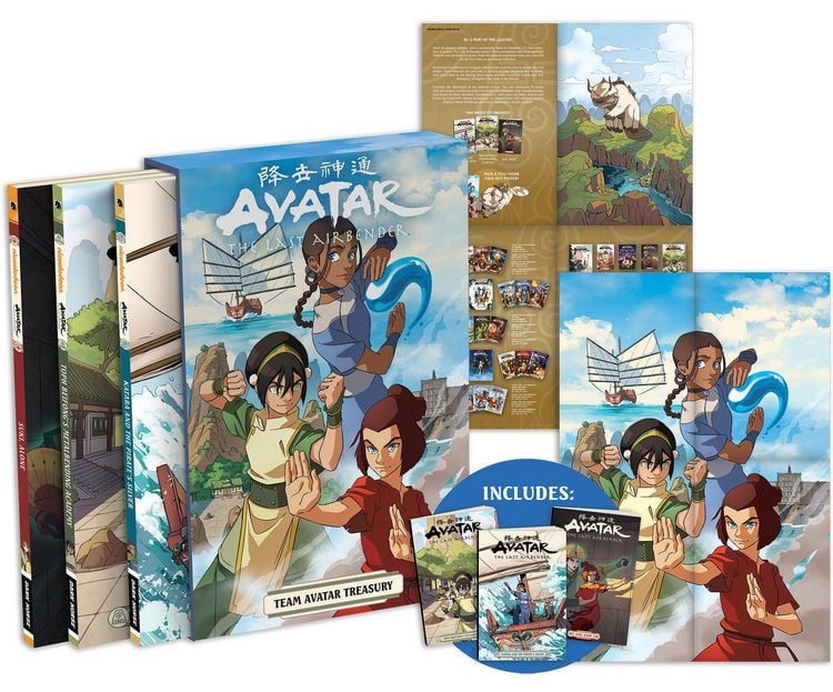"Avatar: The Last Airbender--Team Avatar Treasury Boxed Set (Graphic ...