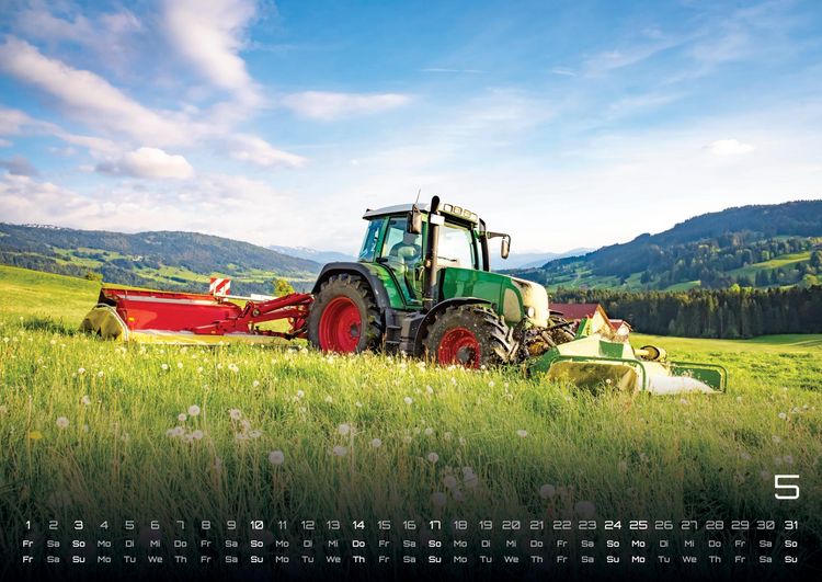 "Landmaschinen - Traktor - 2026 - Kalender DIN A2" kaufen