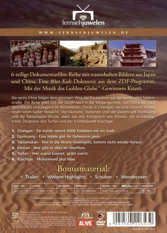 Die Seidenstraße - Die legendäre ZDF-Serie von 1984 (Fernsehjuwelen) [2 ...