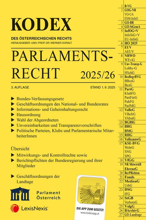 "KODEX Zivilgerichtliches Verfahren 2025/26 - inkl. App" online kaufen