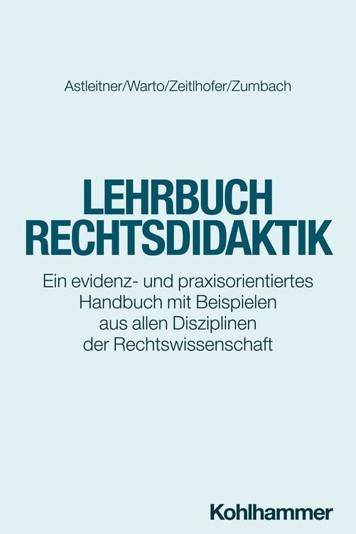 "Lehrbuch Rechtsdidaktik" online kaufen