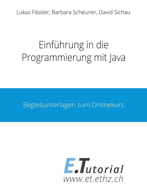 "Einführung in die Programmierung mit Java" online kaufen