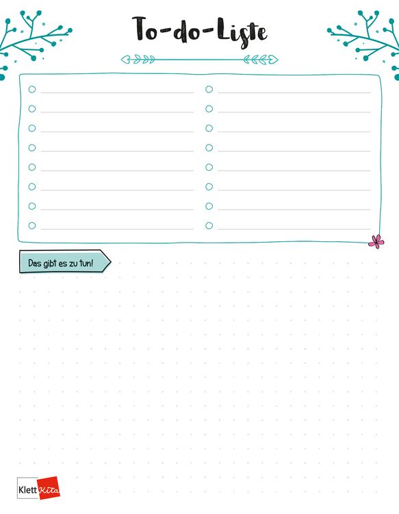 "To-do-Liste für die Kita" online kaufen