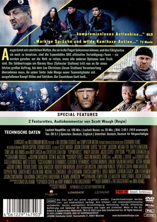 The Expendables 4 als DVD kaufen