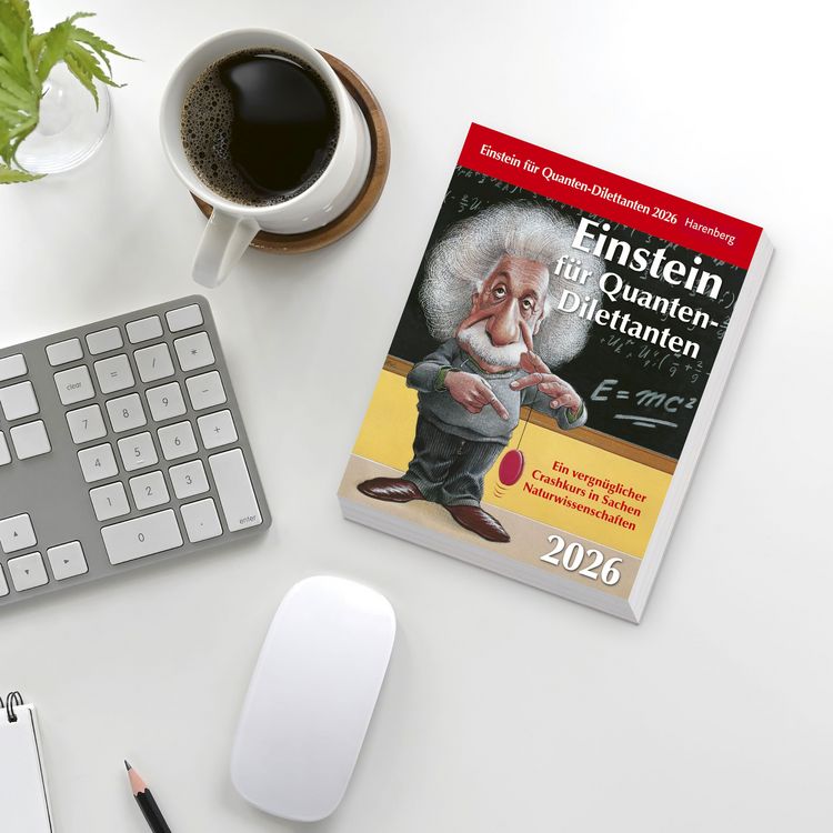 "Einstein für Quanten-Dilettanten Tagesabreißkalender 2026 - Ein ...