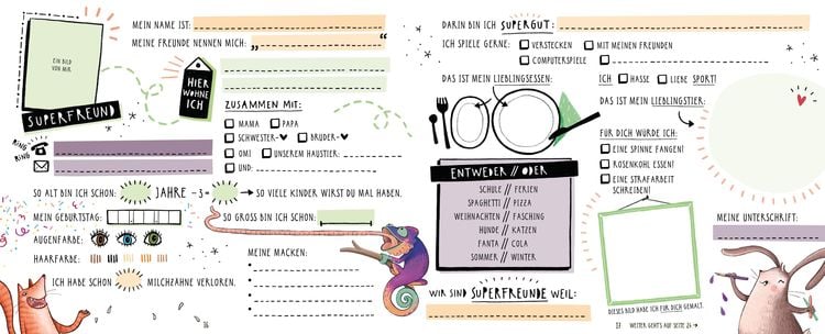 "Superfreunde – Das Freundebuch" online kaufen