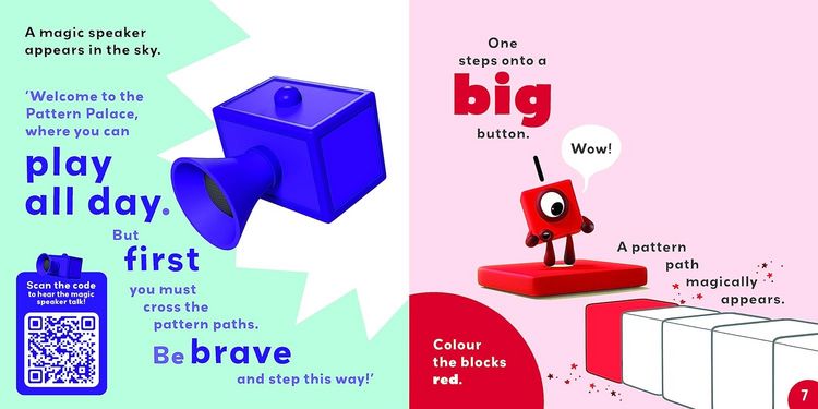 "Pattern Palace: A Numberblocks Sticker Storybook" auf Englisch kaufen