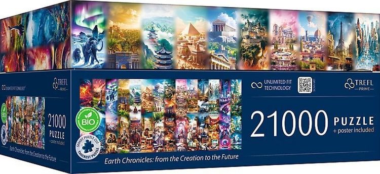 UFT Puzzle 21000 - Earth Chronicles: Creation to Future" / ADOBE STOCK ...