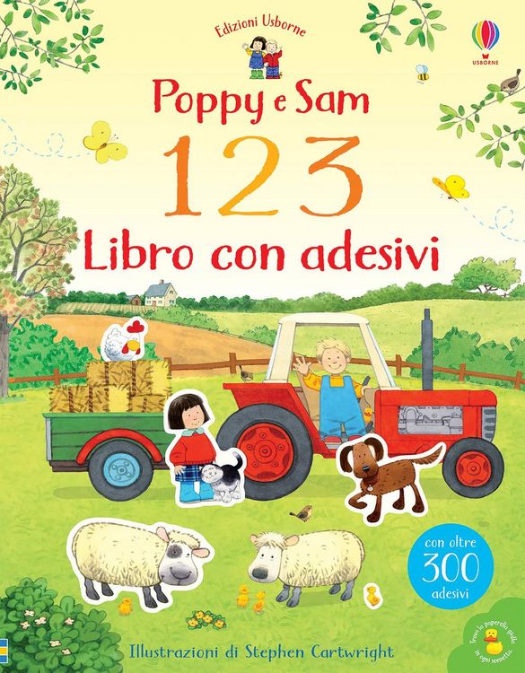 "Poppy e Sam. 1 2 3. Con adesivi" auf Italienisch kaufen