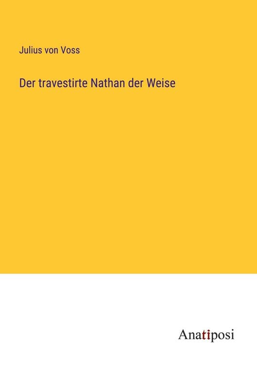 "Der travestirte Nathan der Weise" online kaufen