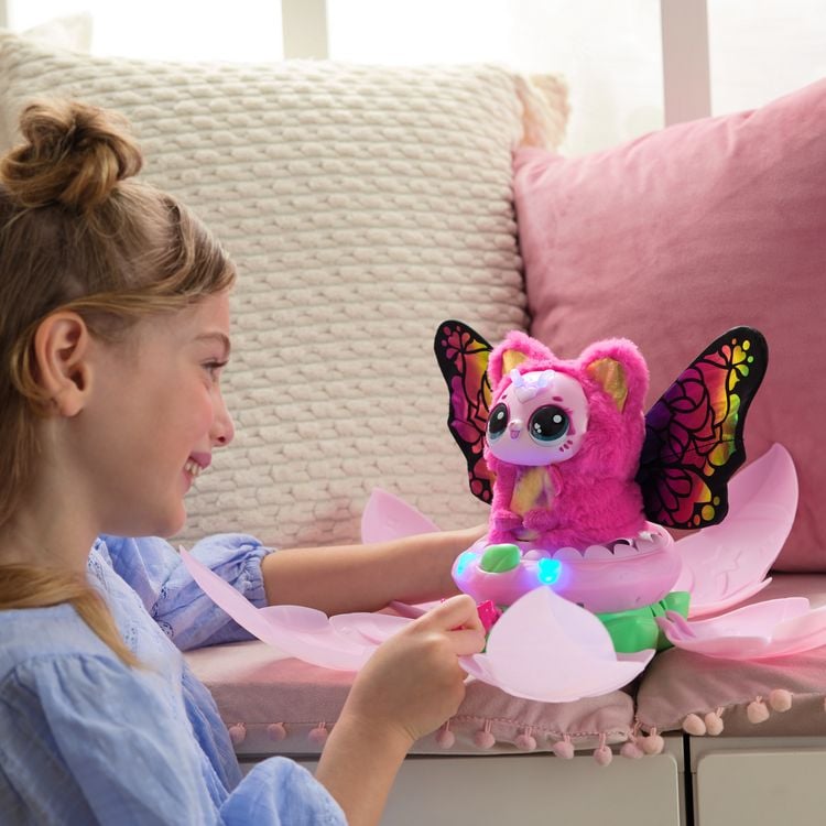 Bloomables von Hatchimals - Kittyfly, Interaktives Spielzeug mit ...