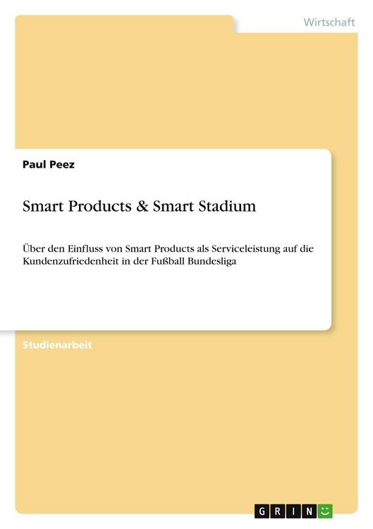 "Smart Products & Smart Stadium" online kaufen