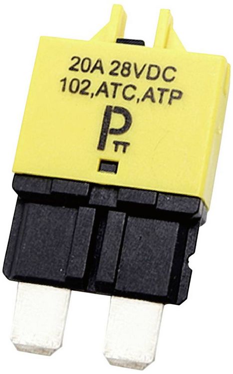 PARTS PTT Circuit Breaker Standard, type 3, Manual Reset, 20A C001-102 ...