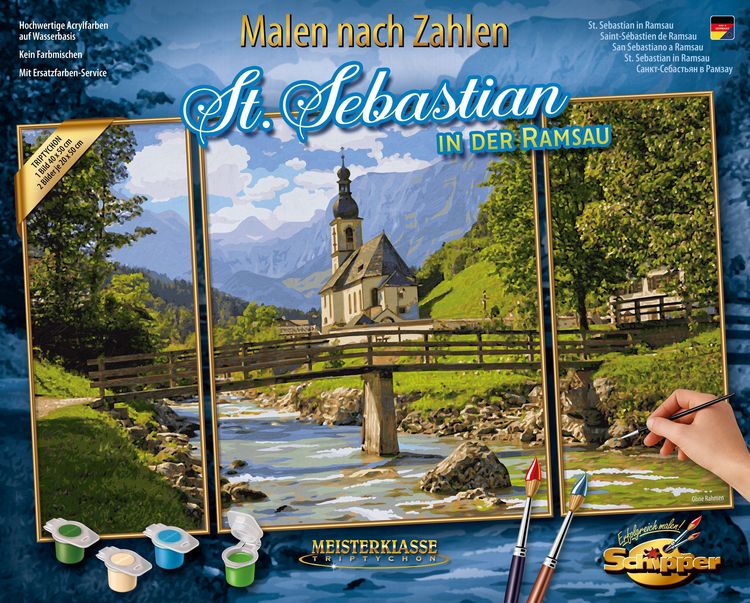 'Schipper Malen-nach-Zahlen - Triptychon - Schloss Neuschwanstein' kaufen - Spielwaren
