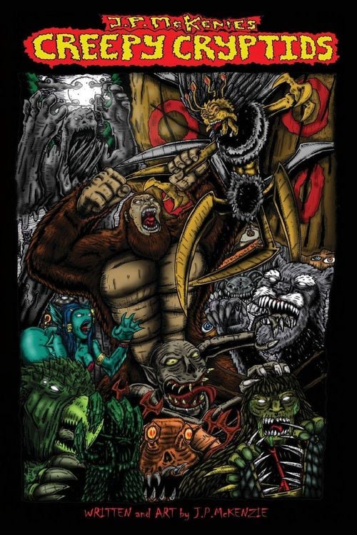 "Creepy Cryptids" auf Englisch kaufen